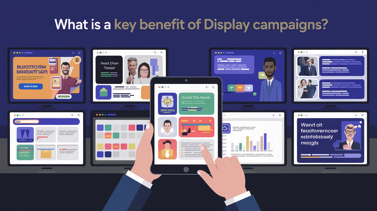 What Is A Key Benefit Of Display Campaigns?